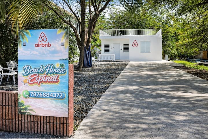 Casa Playa Espinal | Privada | Vista Al Mar | Wifi - Aguada