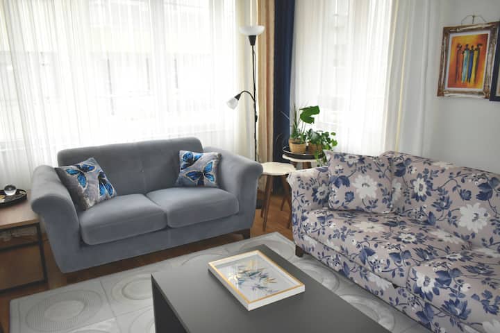 Fatoş's Spacious 2br - Old Town 5 Min Away - Konyaaltı