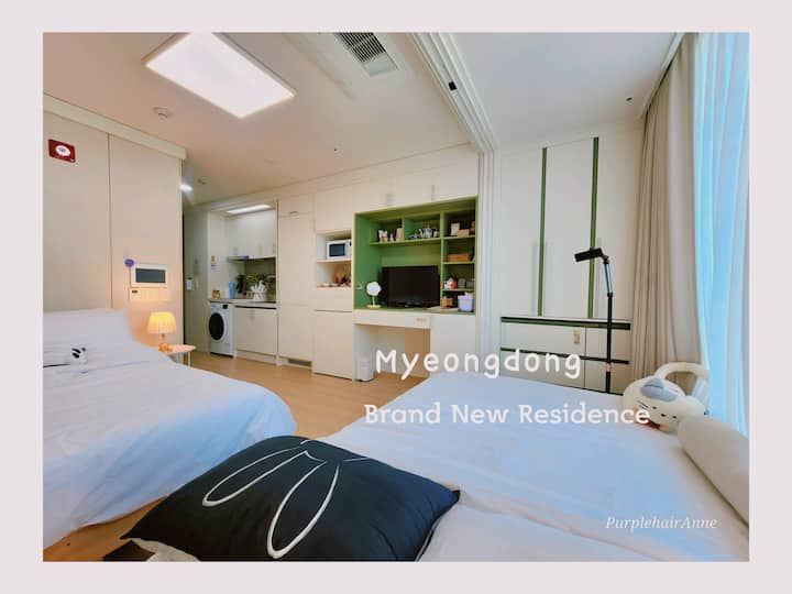 ​New 4br Central Home | Free Luggage | Myeongdong - Seoul