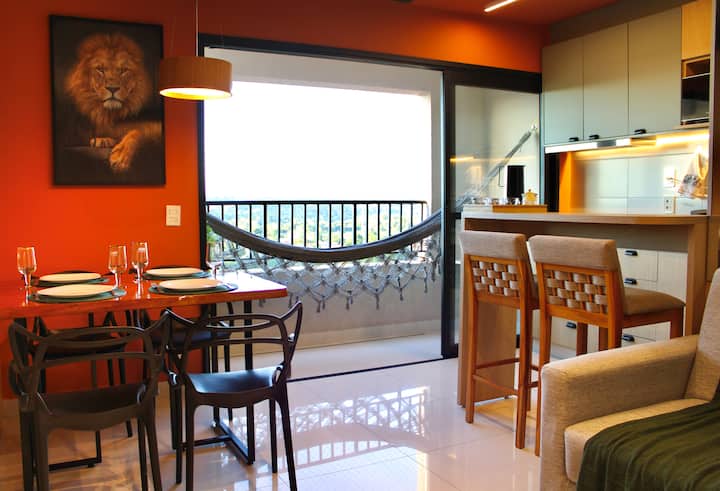 Apê De Novela, Próximo A Região Do Polo Da Moda - Goiânia