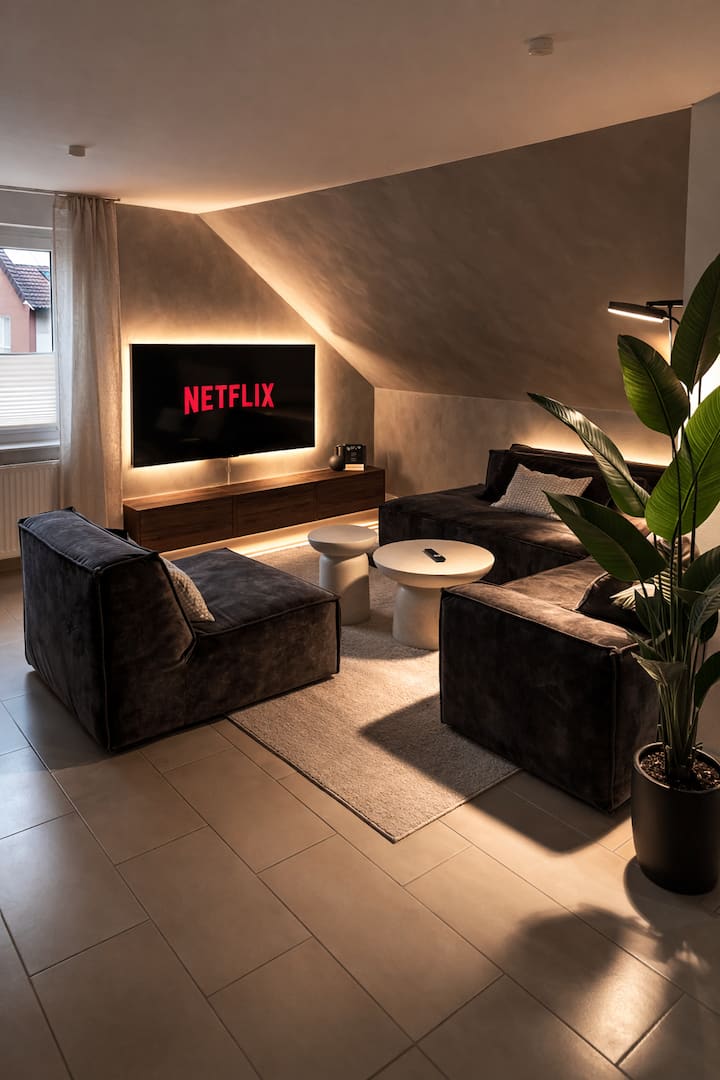 Over Night No.6: Modern Cozy | Loggia | Badewanne - Hannover