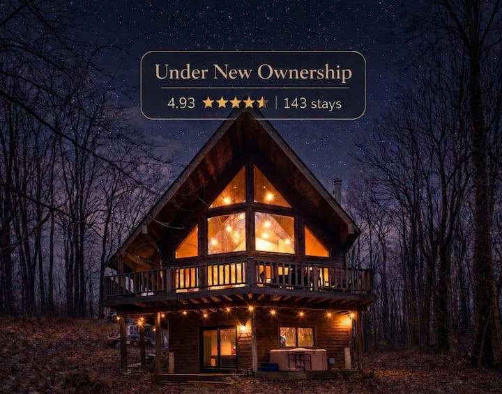 Secluded Chalet: Miles Of Trails, Hottub, Gameroom - Laurelville, OH