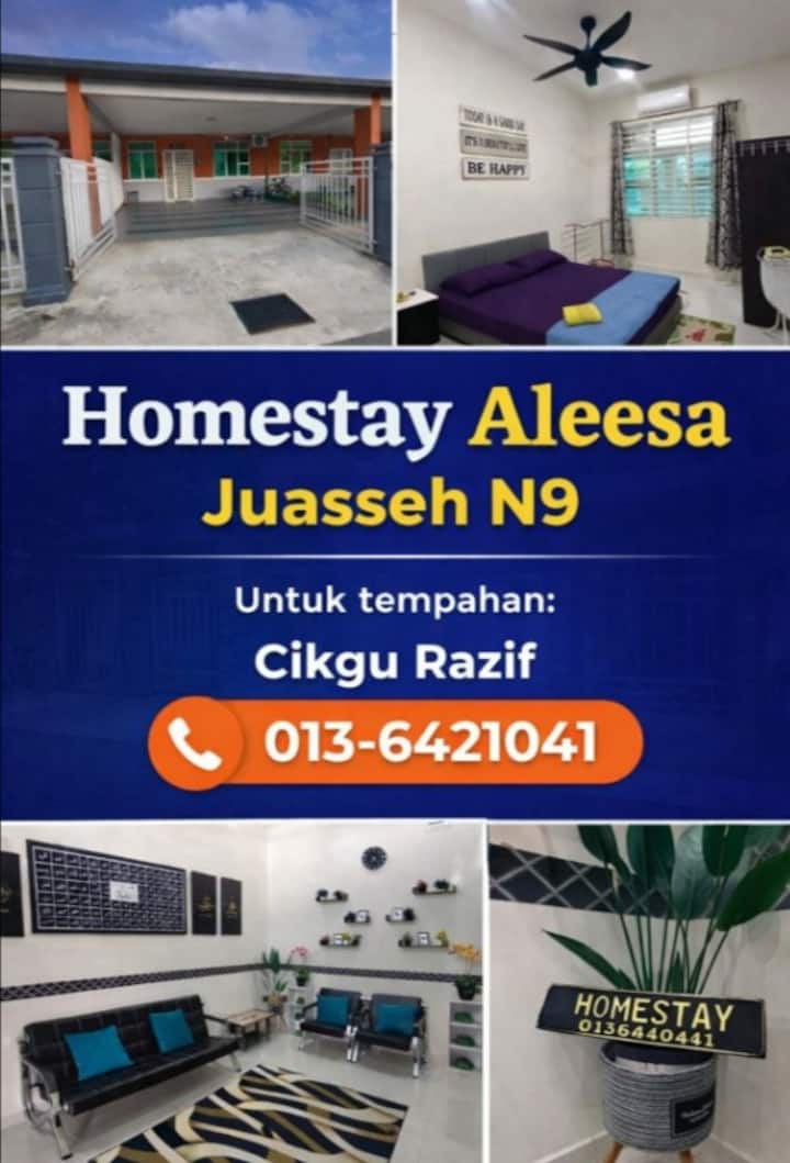 Homestay Aleesa Juasseh N9 - Kuala Pilah