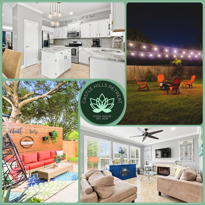 Central, Airport & Downtown: Hotel House Retreat - San Antonio, TX