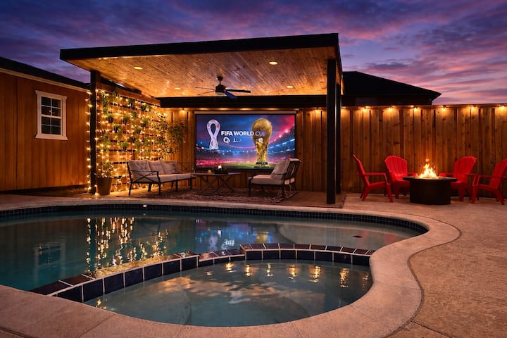 Worldcup2026, Attstadium, Private Pool, Heated Spa - Grand Prairie, TX
