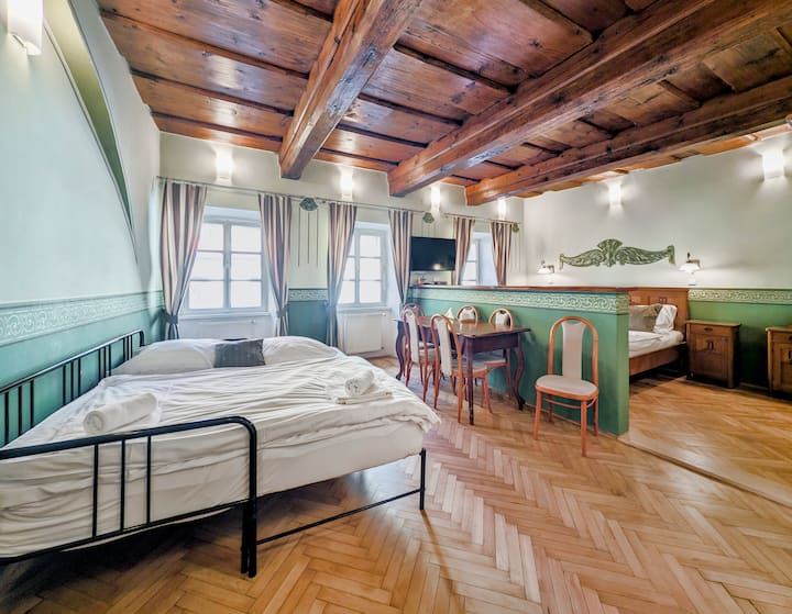 Apartments Kájovská 63 - Apartment 2 Green - Český Krumlov