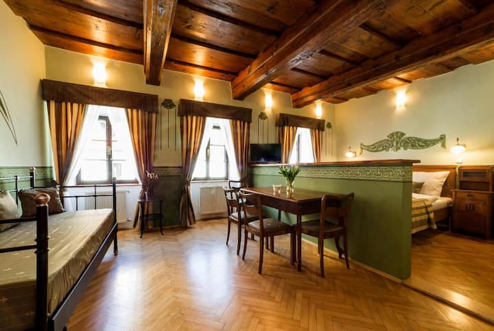 Apartments Kájovská 63 - Apartment 2 Green - Český Krumlov