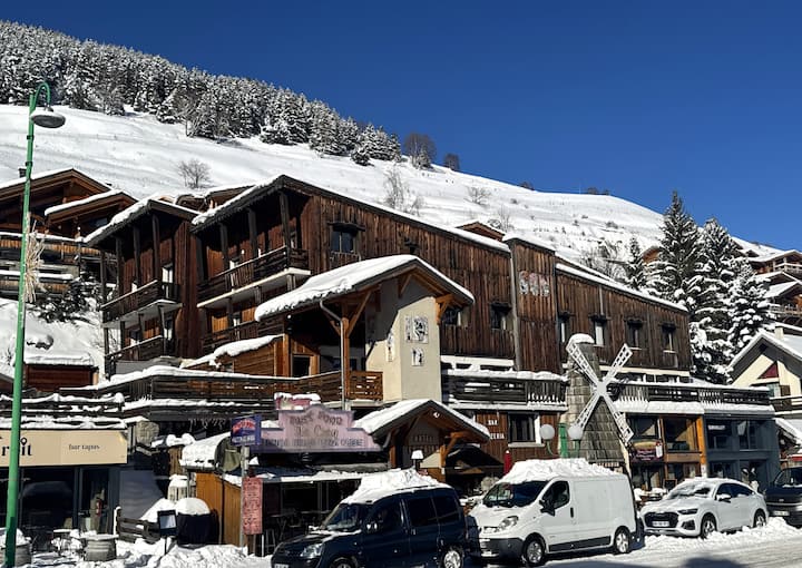 Hôtel Galerie Au Cœur Des Alpes | Quadruple Balcon - Les Deux Alpes
