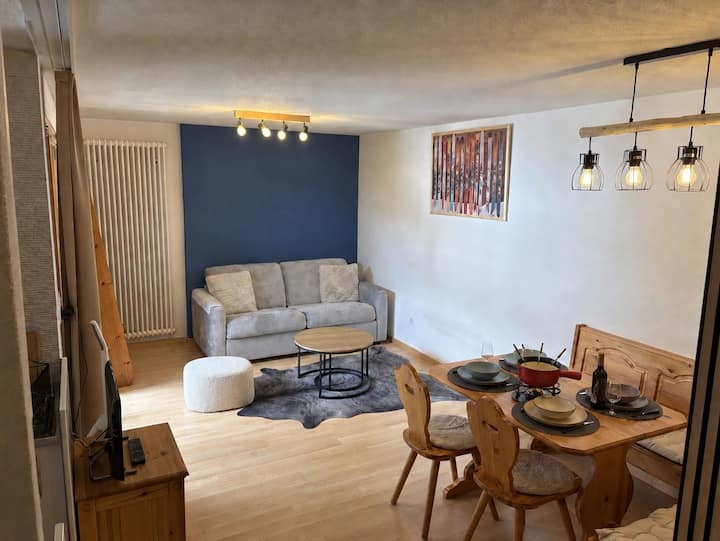 Magnifique Appartement Rénové à Leukerbad - Kandersteg
