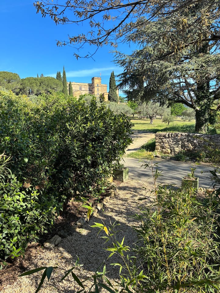 Charmant Loft-vue Château-jardin-village à 100m - Lauris