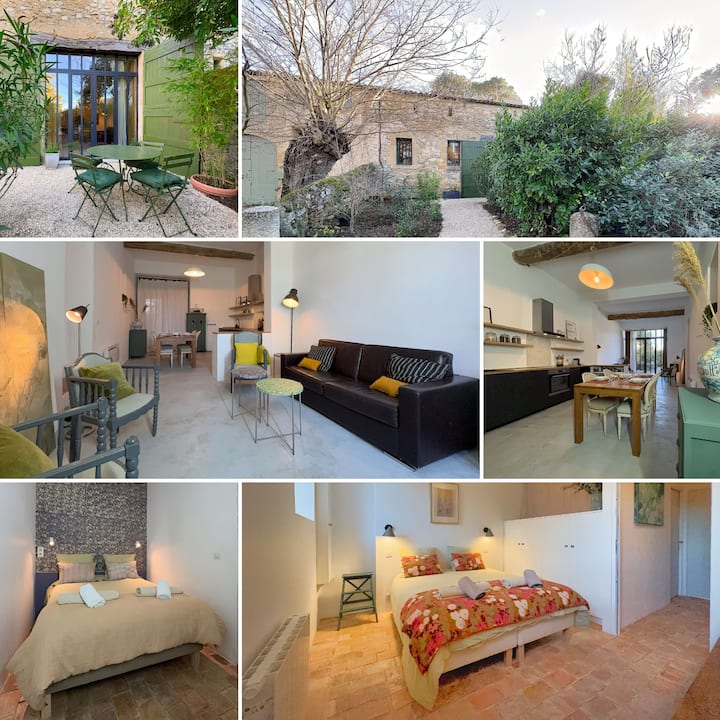 Loft Chic Lourmarin -
Jardin Privé - Tout à Pied - Lourmarin