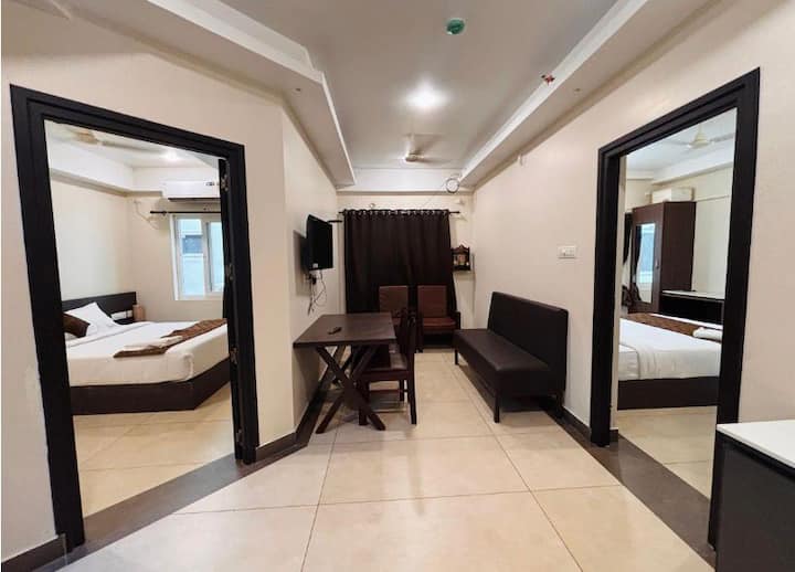 2bhk, Apartment
(Krishna Suits), Guruvayur - Guruvayur