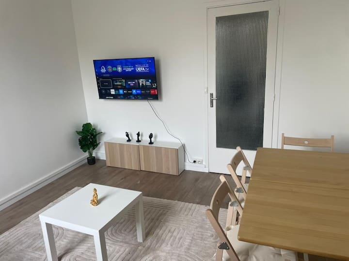 Appartement T2 | 4 Personnes | Proche Orly Paris - Vitry-sur-Seine