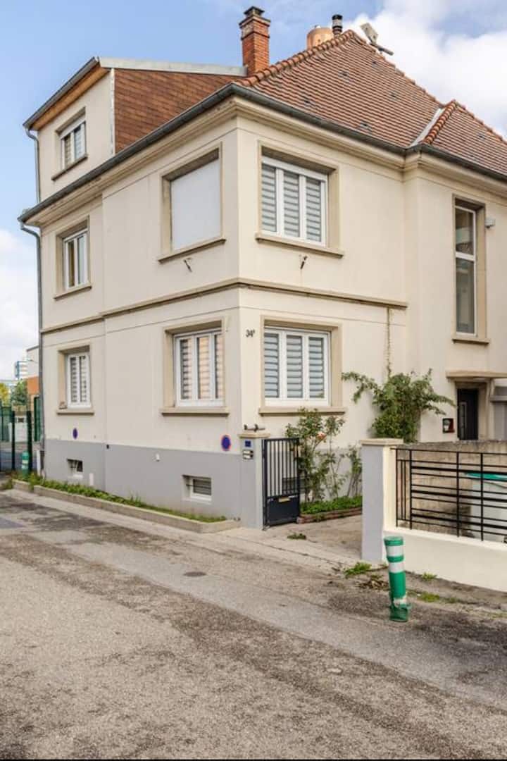 Maison Familiale Jardin Parking 10 Min Strasbourg - Strasbourg