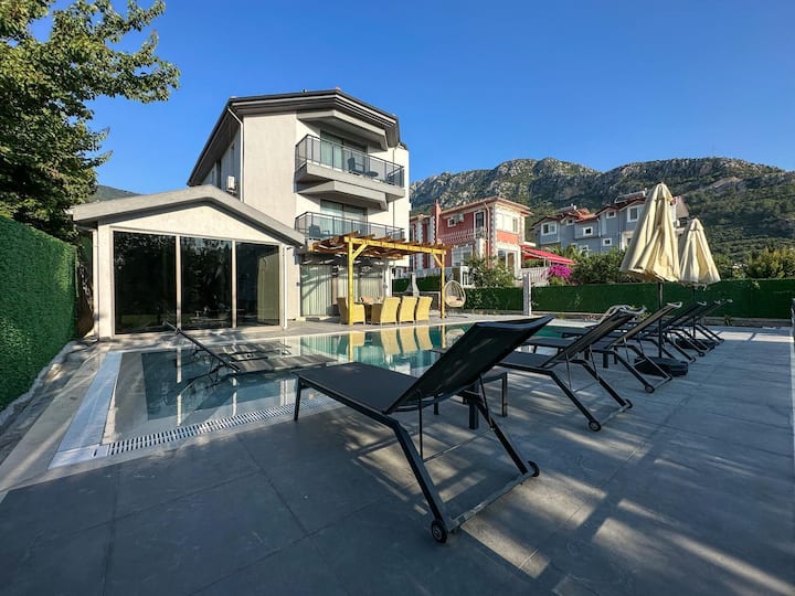 Villa Anka Devin | ÖZel & Isıtmalı Havuz | Sauna - Ölüdeniz