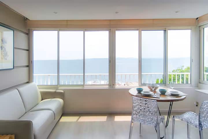 Appartement Avec Vue Sur La Mer Et Piscine - Roses