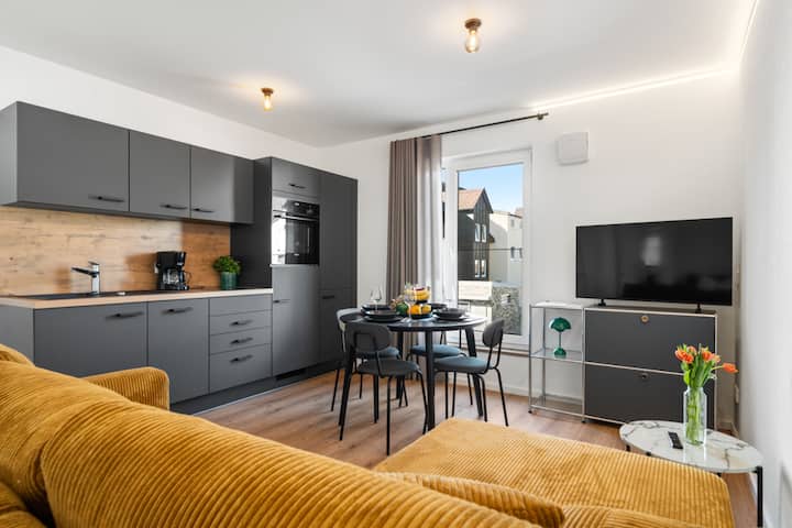 Studio 01 - One Bedroom Apartment Air Conditioning - Friedrichshafen