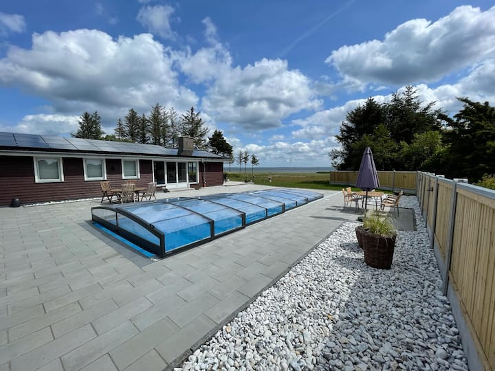 Sommerhus M. Sauna Og Opvarmet Pool V. Fjorden - Dania