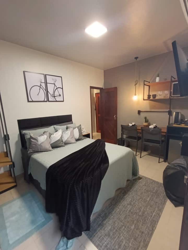 Suíte Bolshoi Com Bike E Estacionamento - Joinville