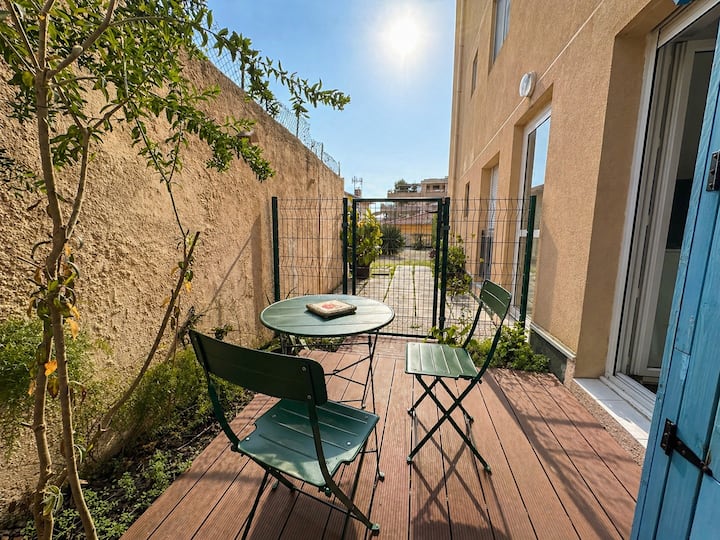 Studio Lumineaux - Terrasse Privée - Proche Monaco - Mônaco