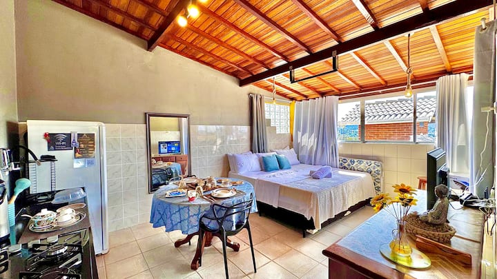 Kit Cama King | Centro Atibaia+ Lavadora - Atibaia