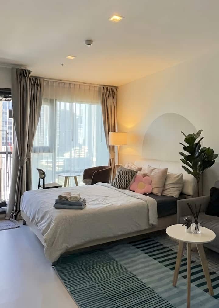 曼谷市中心完美位置250米抵达bts Thonglor/五星豪华泳池健身房 - Bangkok