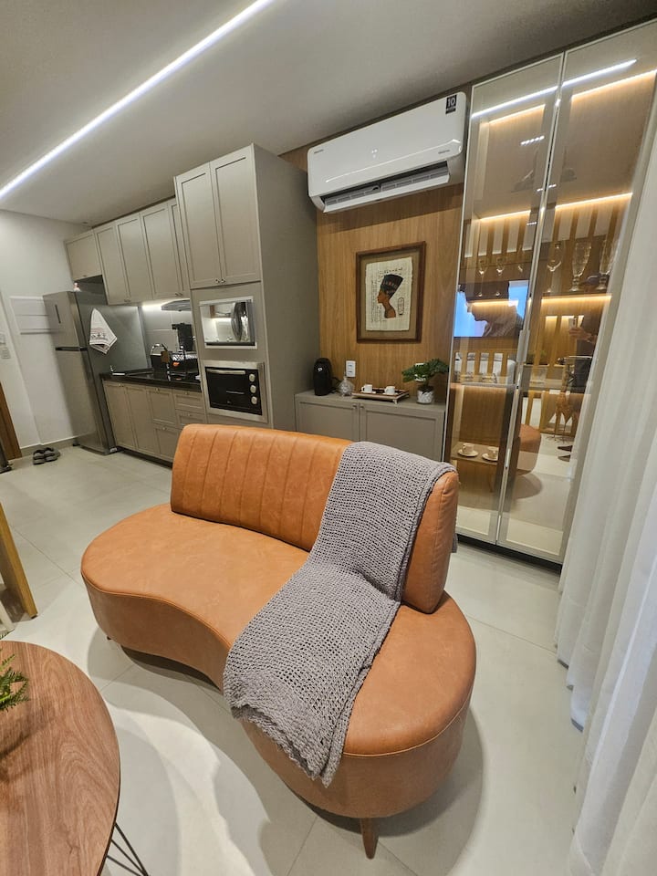 Requinte | Varanda E Pôr Do Sol Incrível No Bueno - Brazil