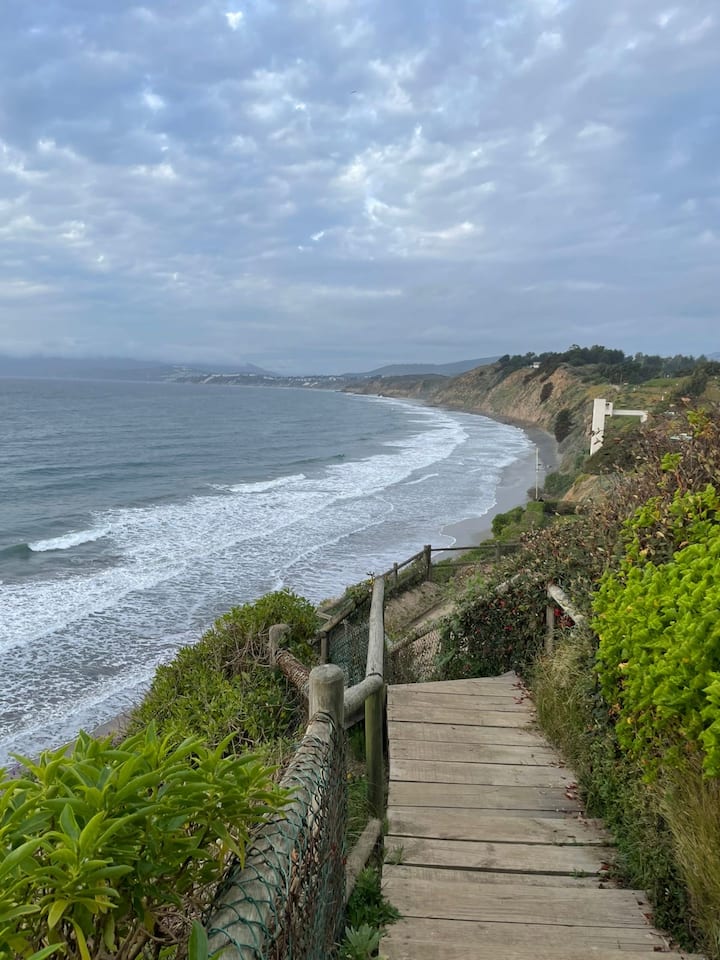 Amplio Departamento En Primera Linea De Playa - Quintero