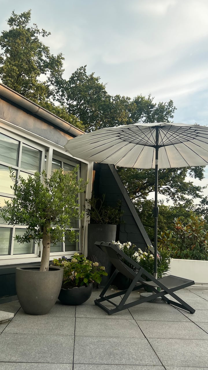 Private Villa Terrace Apartment •Quiet & Indepen - Wiesbaden