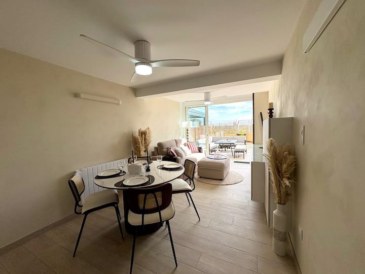 Appartement Avec Jardin – Accès Direct Plage - Valras-Plage