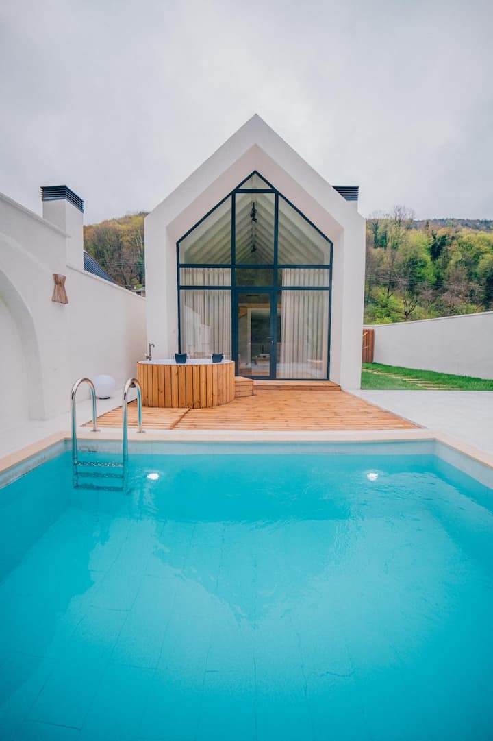 Kuzey Bungalov 3 / 1+1 ( Sıcak Havuz Ve Jakuzili ) - Sapanca