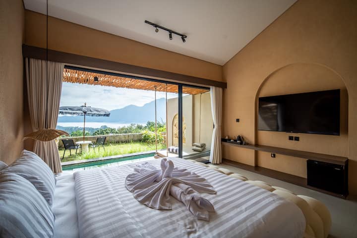 Deluxe Room Private Room With Mountain View - Kintamani