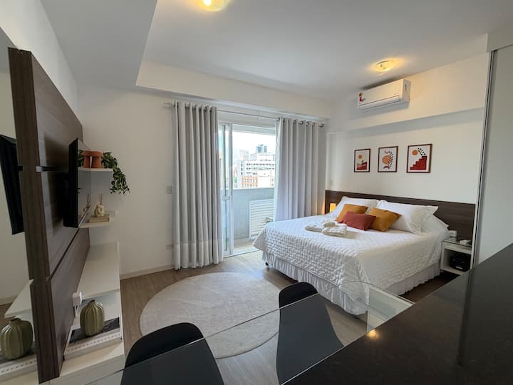 Estúdio Completo E Aconchegante No Centro De Ctba! - Curitiba