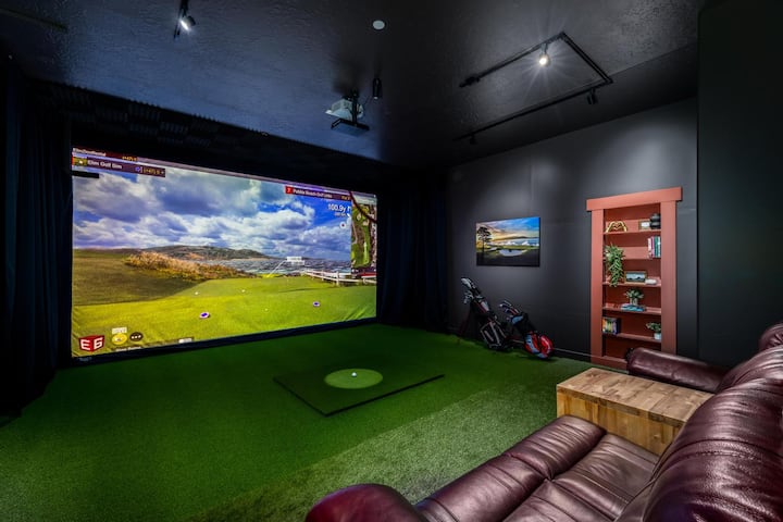 New House With Golf Sim, Sauna And Hot Tub! - Hurricane, UT