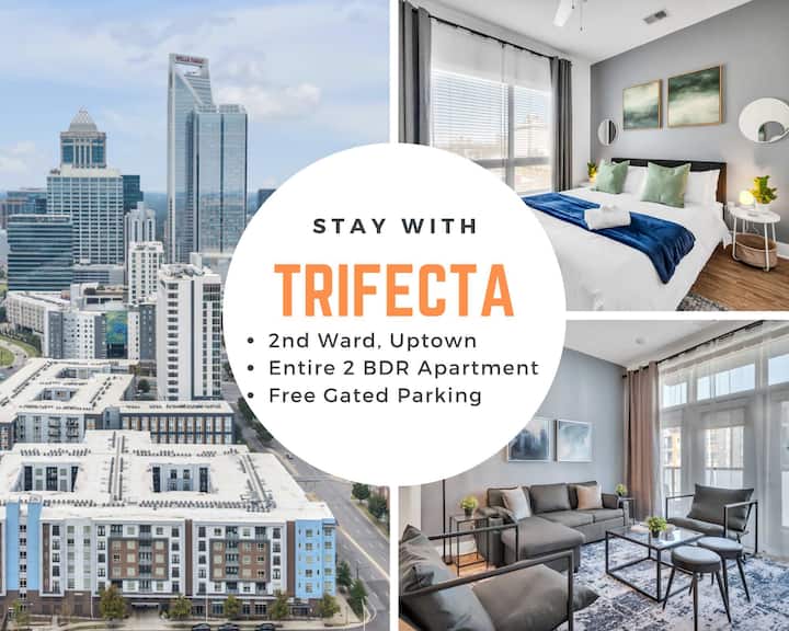 Uptown 2nd Ward | Premier Apt | City Skyline View - Cotswold - Charlotte