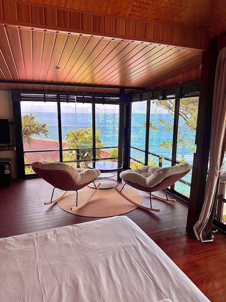 Maison Tropicale Avec Vue Panoramique Sur L’océan - Ko Pha Ngan