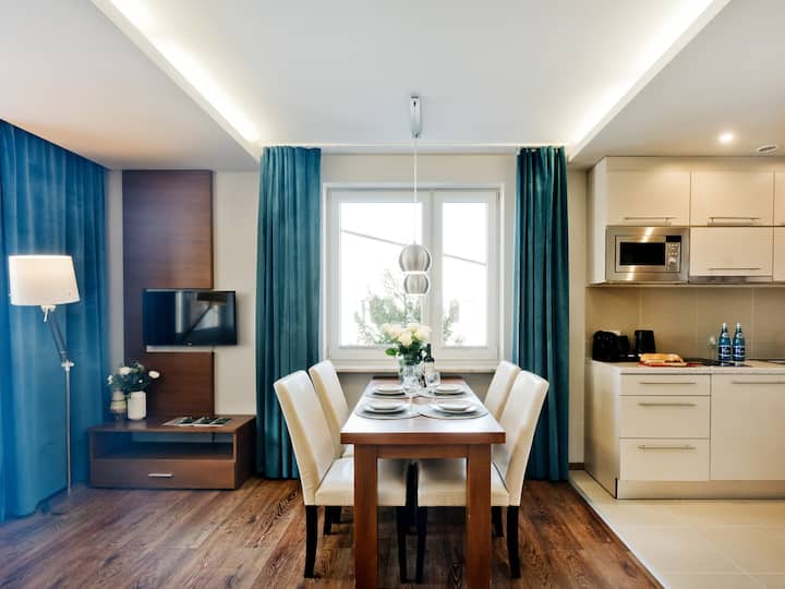 Blueapartpl Klimatyczny Apartament B2 Marina - Jastarnia