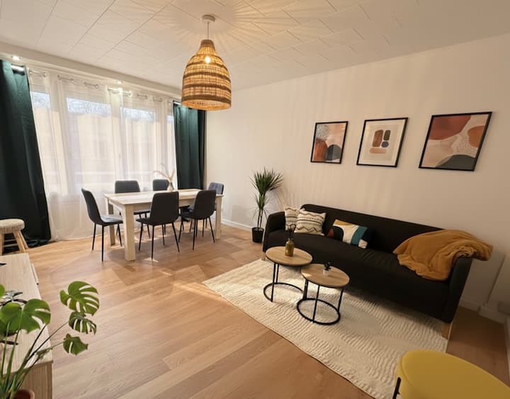 Superbe Appartement 2 Chambres - Proche Paris - Ermont