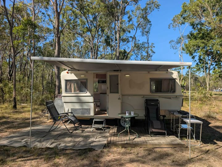 Goat-tastic 1967 Olympic Caravan Stay - Howard