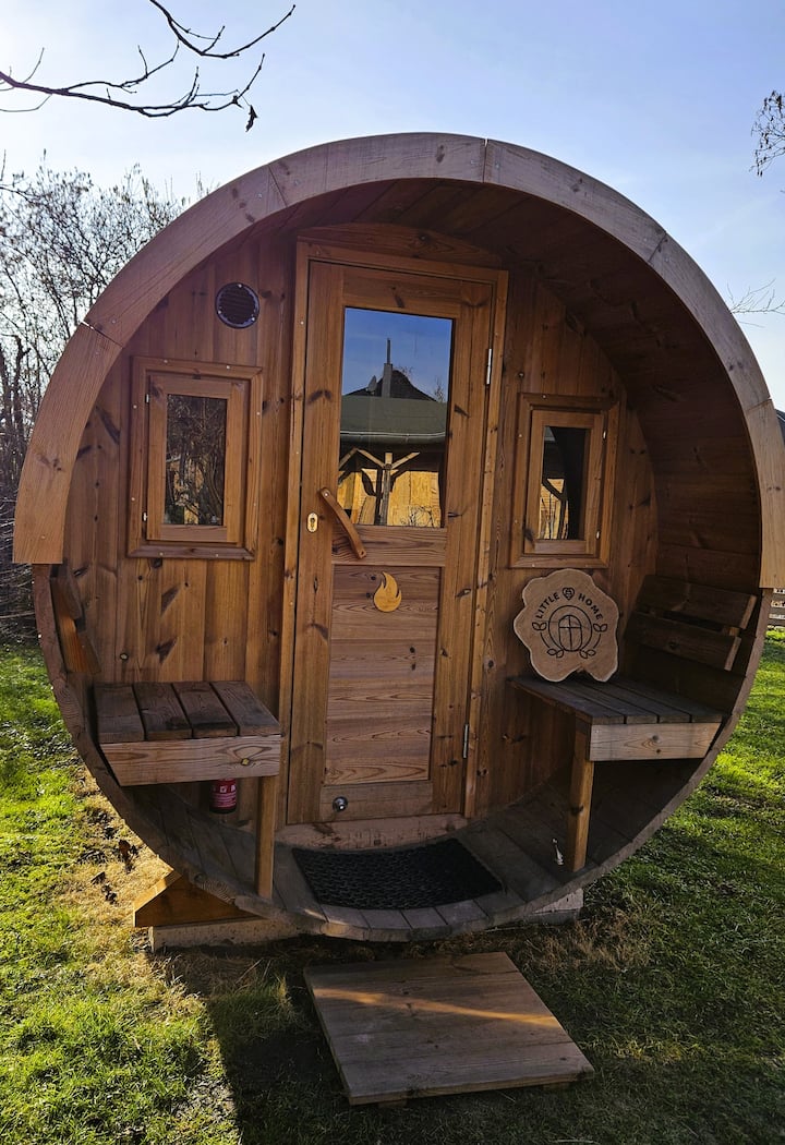 Uriges Campingfass Mit Sauna Im Grünen, Zentral - Schkeuditz