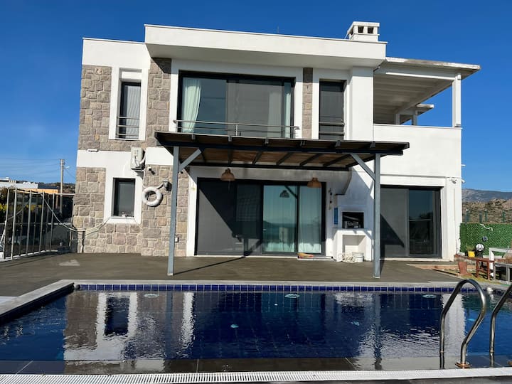 3br Duplex Villa W Private Pool In Ortakent Bodrum - Bodrum