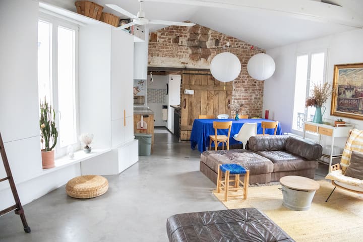 Appartement Familial Atypique / Père-lachaise - Paris