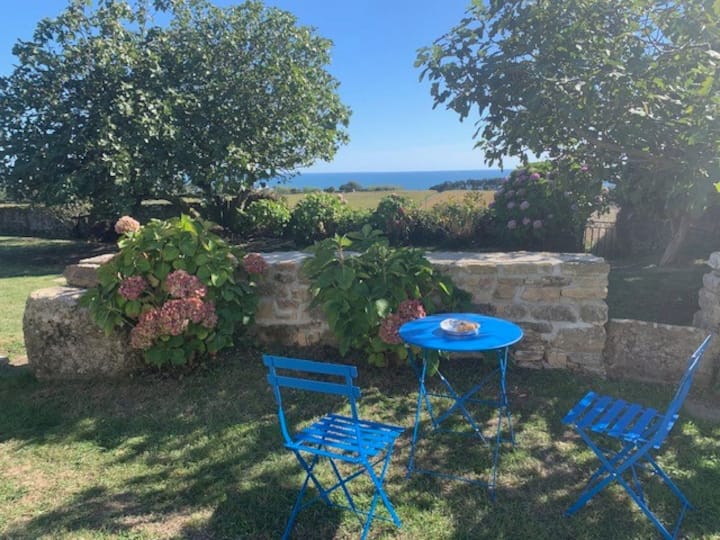 Maison Vue Mer, Kerruc, Proche Plage & Surf - Gr34 - Plozévet