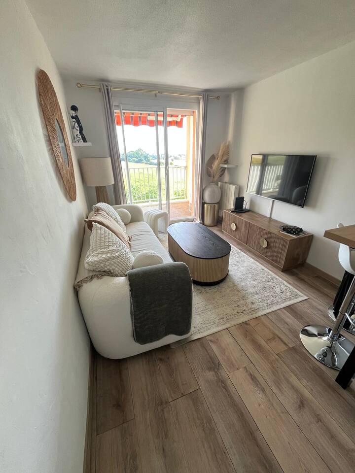 T2 Cosy & Lumineux Vue Mer Au Cœur De Carqueiranne - Carqueiranne