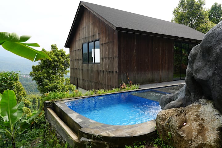 Mountain View Barn House With Private Pool - Indonesia
