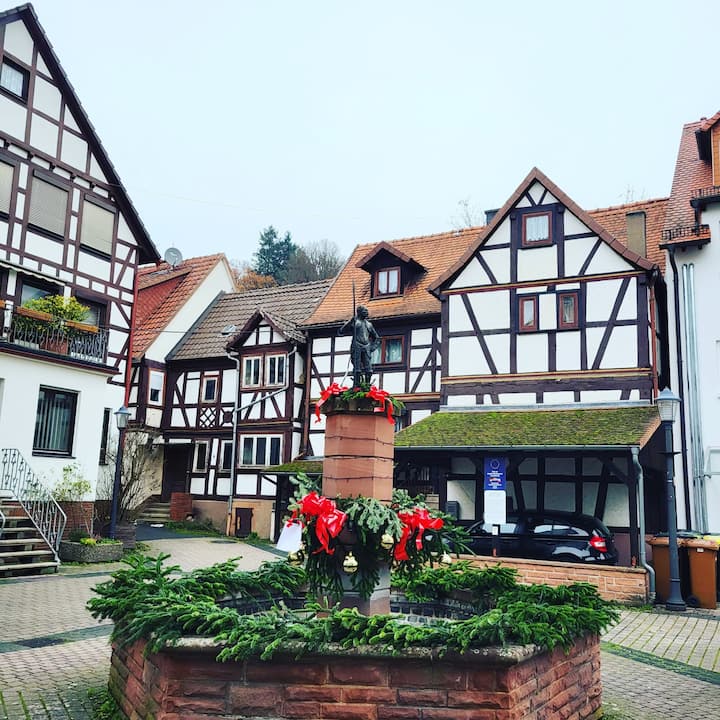 German Chalet Haus Located In The Historical City - Bad Orb