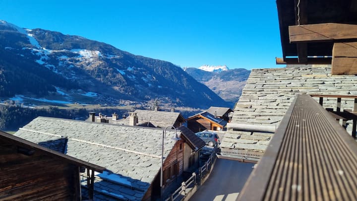 Duplex Avec Vue Au Coeur Du Village De Sarreyer - Verbier