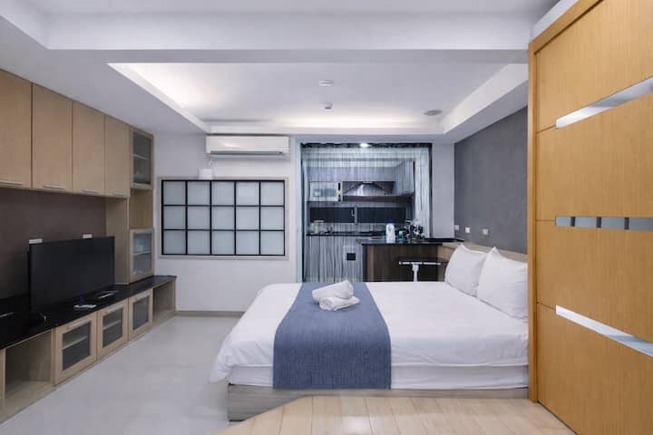 Jw834｜西門町8分鐘｜完整廚房・舒適小宅｜長租優惠 - Taipei City