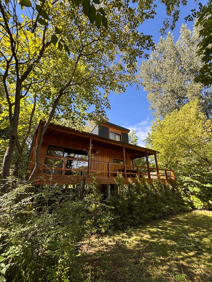 Cabaña Junto Al Río, Con Costa Y Muelle Privado - Zárate