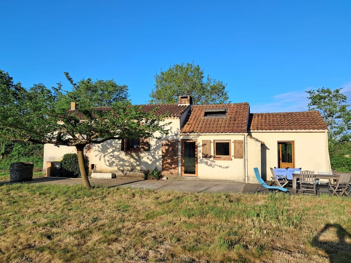 Maison Rustique Au Calme, Déconnexion Totale - Aizenay